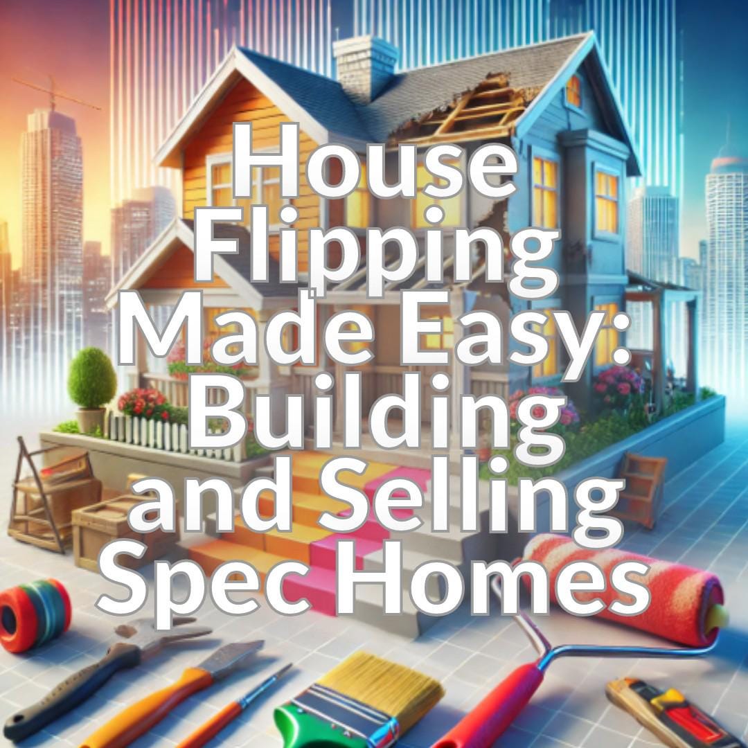House Flipping Made Easy: Building and Selling Spec Homes - Etsy