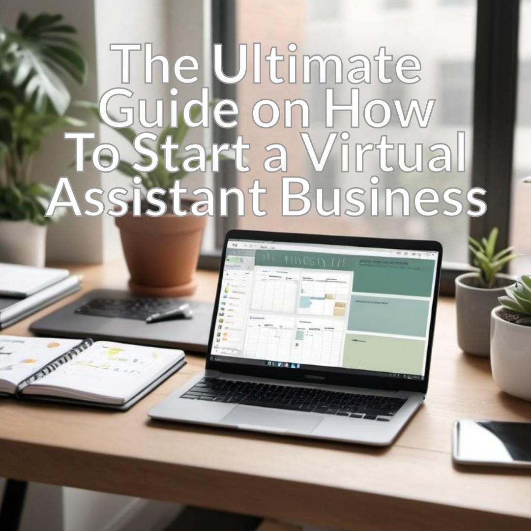 The Ultimate Guide on How to Start a Virtual Assistant Business - Etsy