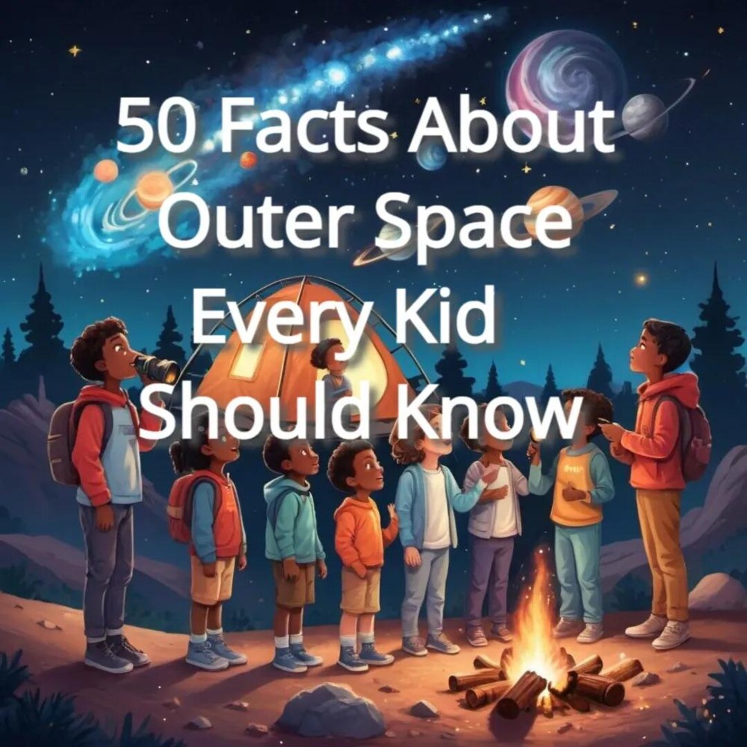 50 Facts About Outer Space Every Kid Should Know - Etsy