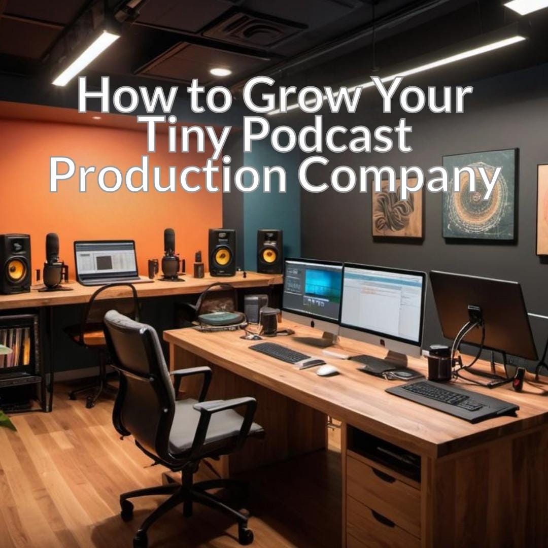 How to Grow Your Tiny Podcast Production Company - Etsy