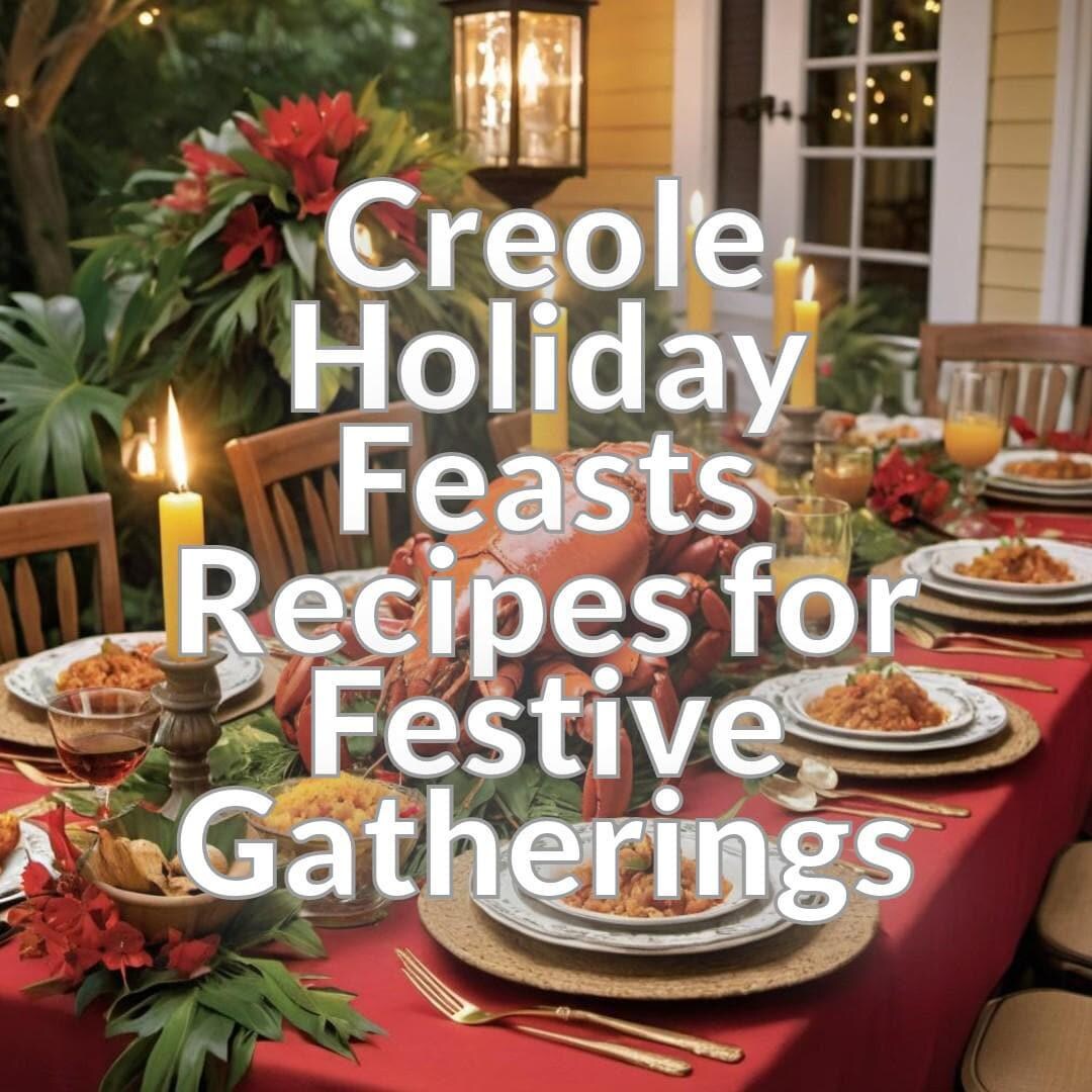 Creole Holiday Feasts: Recipes for Festive Gatherings - Etsy