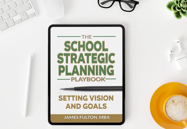 The School Strategic Planning Playbook: Setting Vision and Goals - Etsy