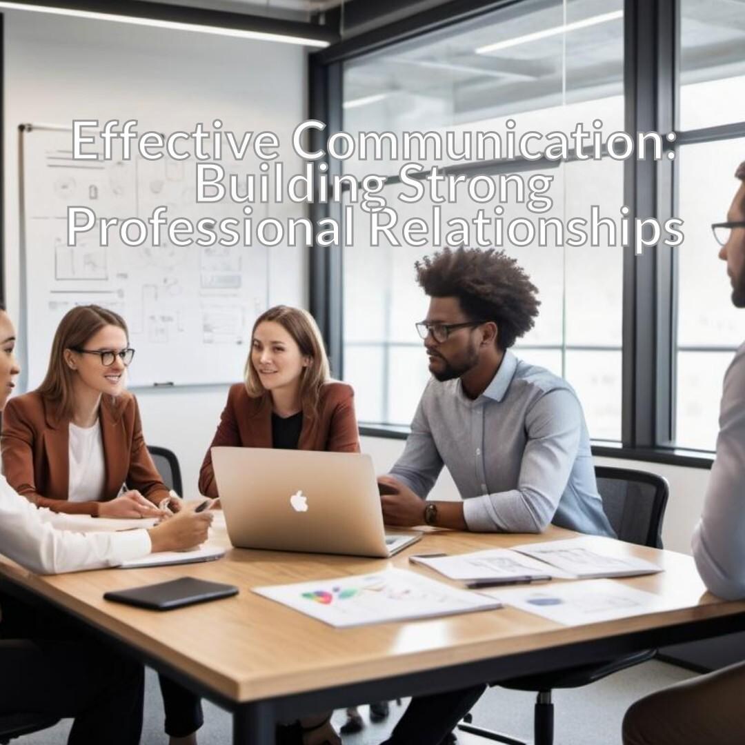 Effective Communication: Building Strong Professional Relationships - Etsy