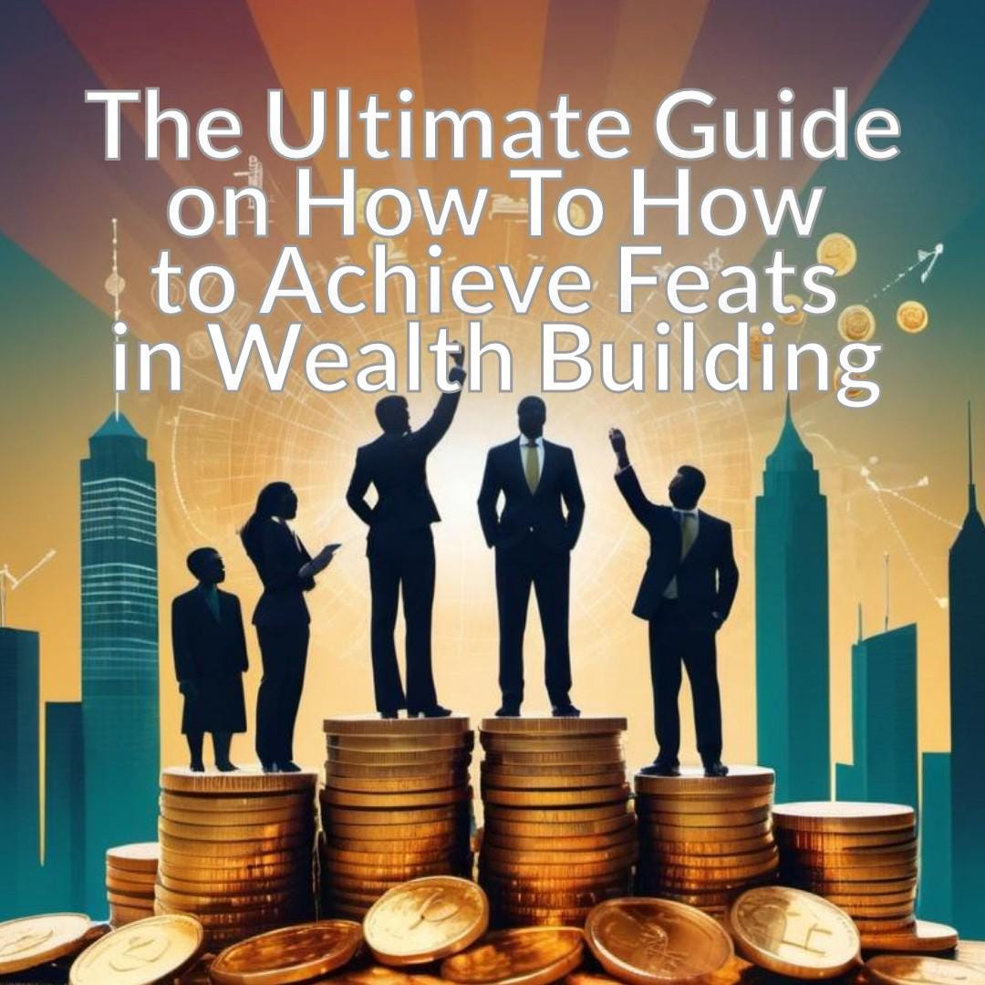The Ultimate Guide on How to How to Achieve Feats in Wealth Building - Etsy