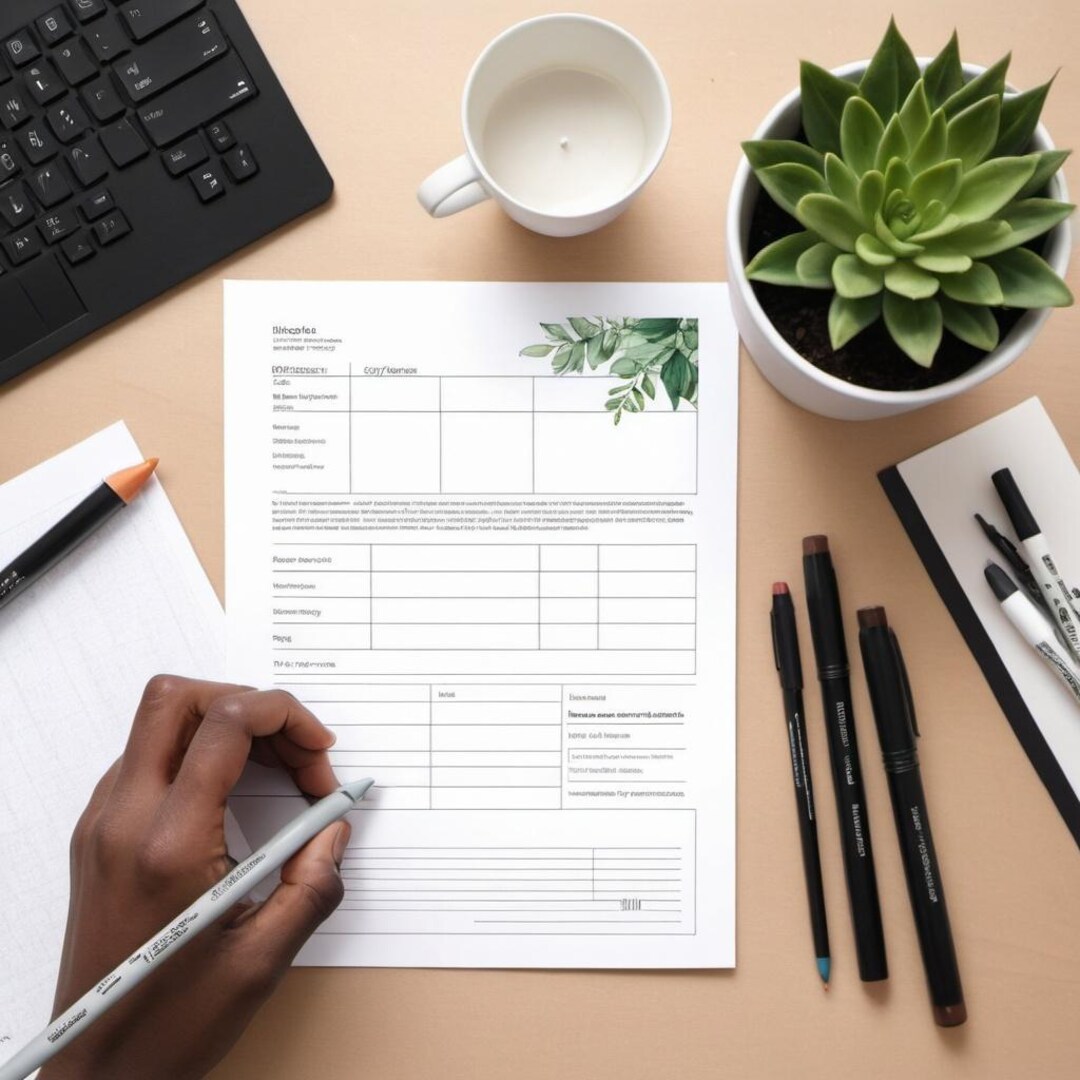 Client Intake Form for a Print Design Service Business - Etsy