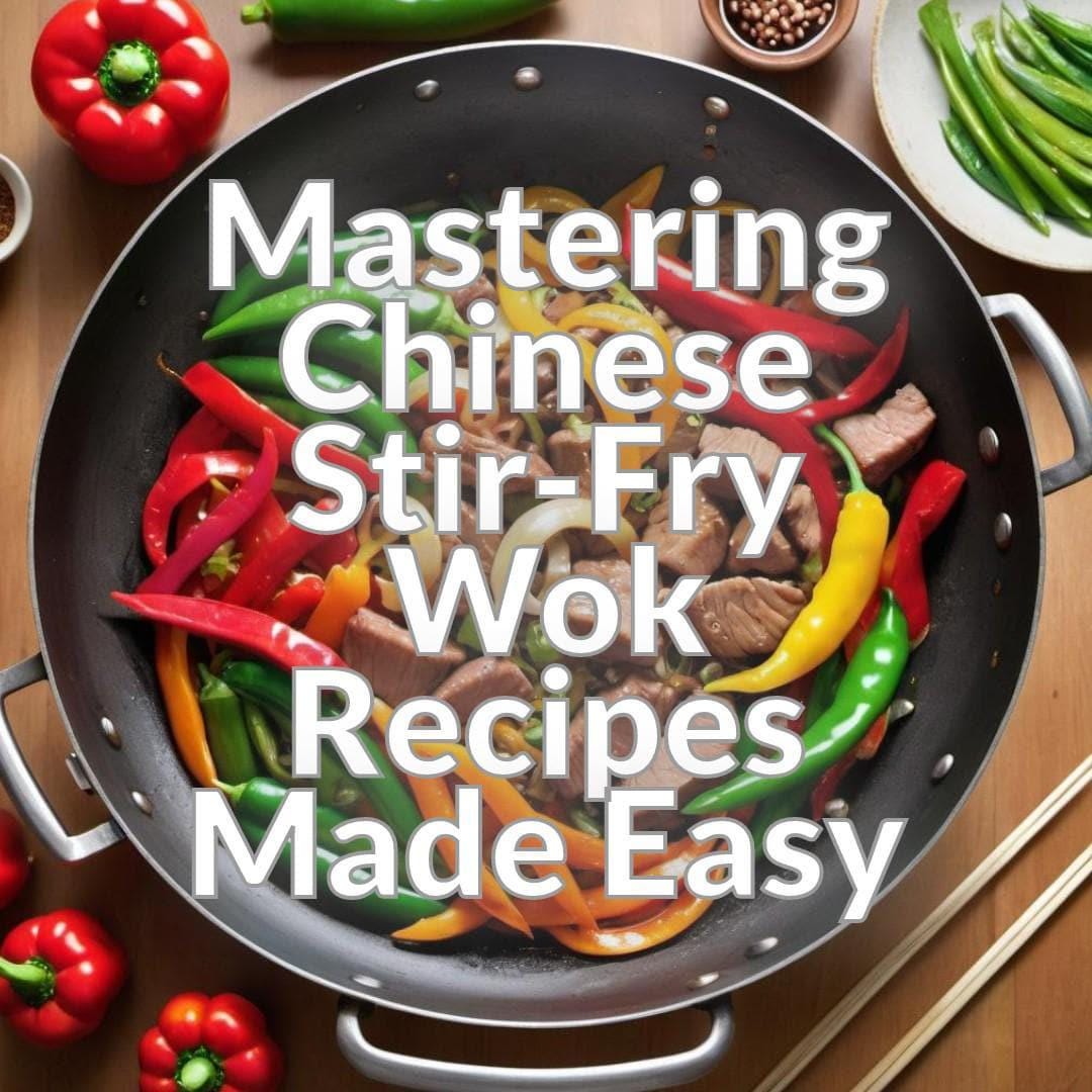 Mastering Chinese Stir-fry: Wok Recipes Made Easy - Etsy