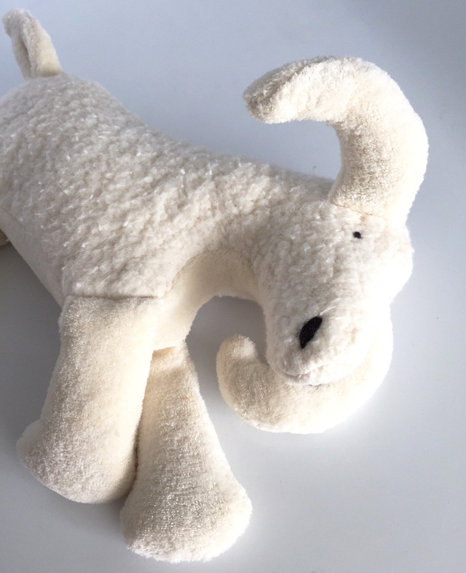 Eco Organic Stuffed Animal Goat Farm Doll Plush Natural Ram - Etsy