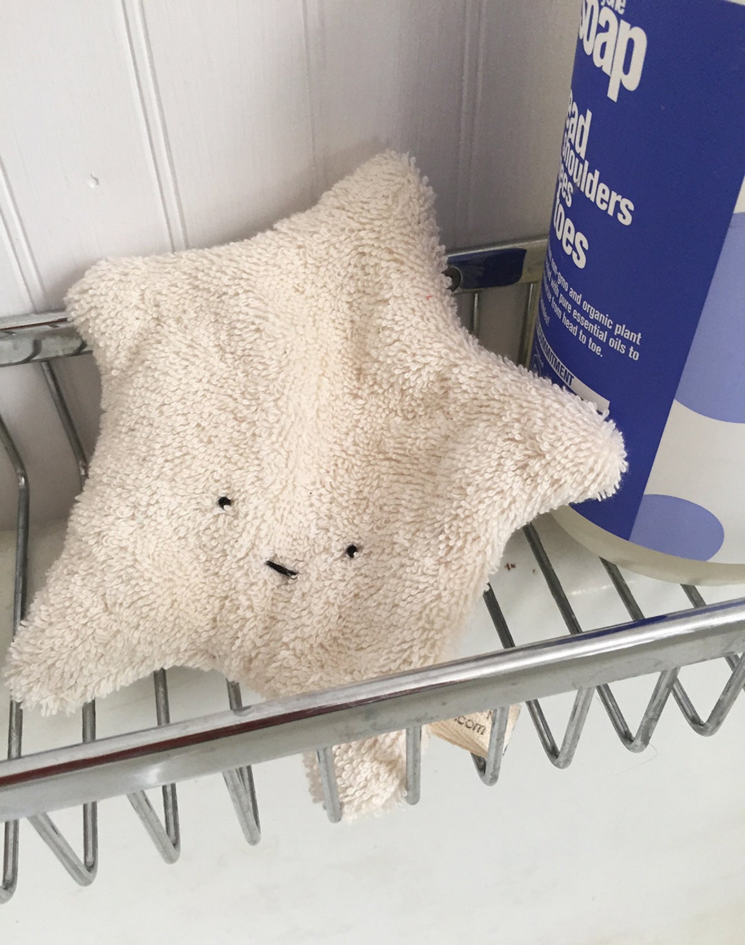 Organic Wash Cloth Bath Scrubby Terrycloth Star Baby Toddler Gift - Etsy