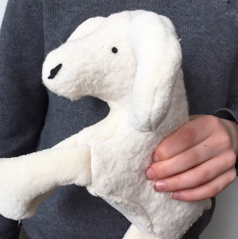 Eco Organic Stuffed Animal Goat Farm Doll Plush Natural Ram - Etsy Ireland