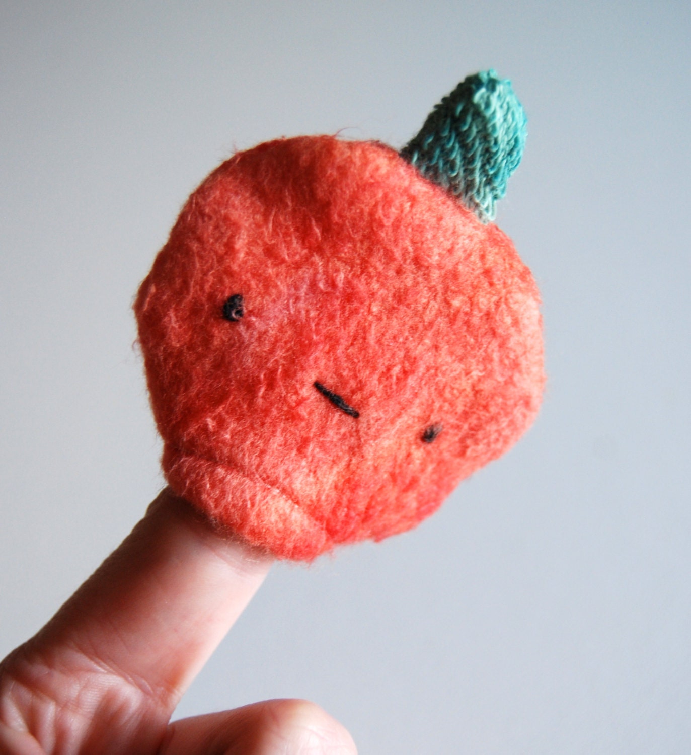 Eco Pumpkin Finger Puppet Eco Friendly Harvest Organic Baby - Etsy