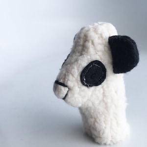 Eco Friendly Organic Panda Bear Finger Puppet Animal Toddler Baby Toy ...