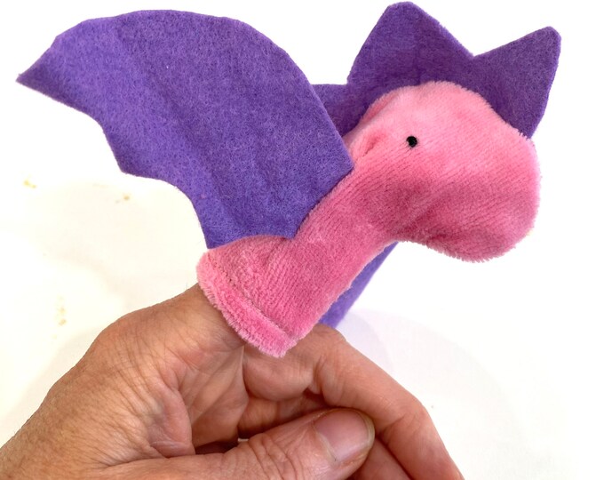 Eco Organic Finger Puppet Flying Dragon Toddler Fantasy Knights Toy - Etsy