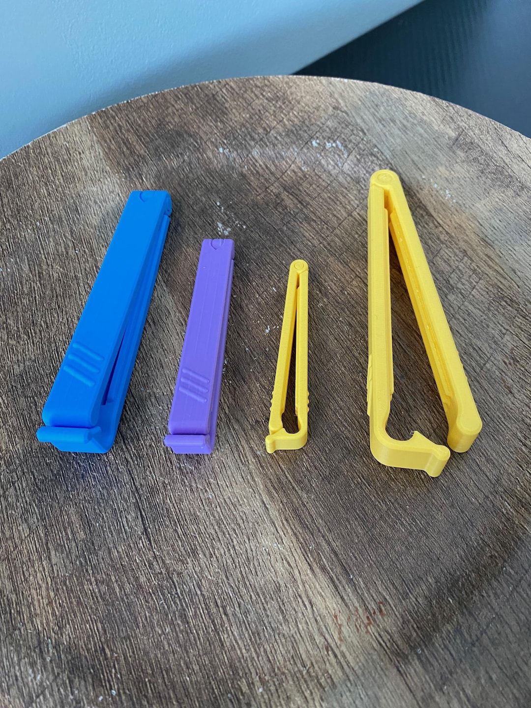 3D Printed Bag Clips – Multi-color Food Storage Clip Set, Durable ...