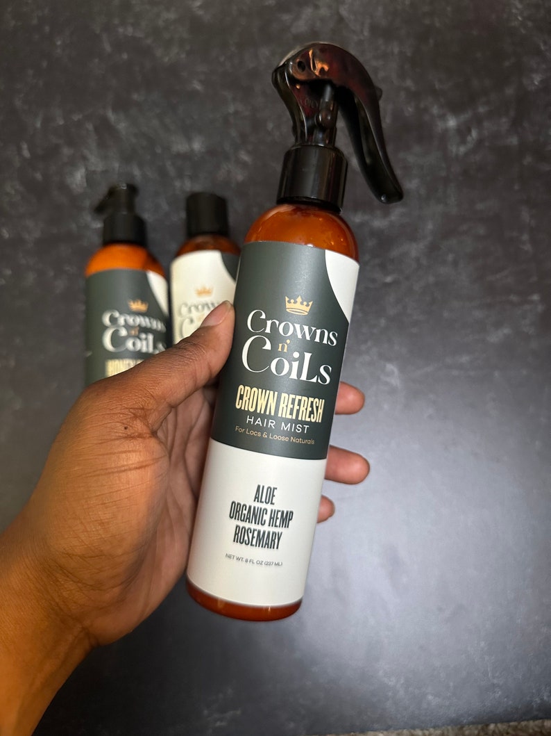 Hydrating Hair Mist for Locs and Curls | Moisturizing Leave-in Spray ...