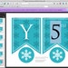 Frozen Banner Printable Frozen Theme Birthday Party Personalized ...