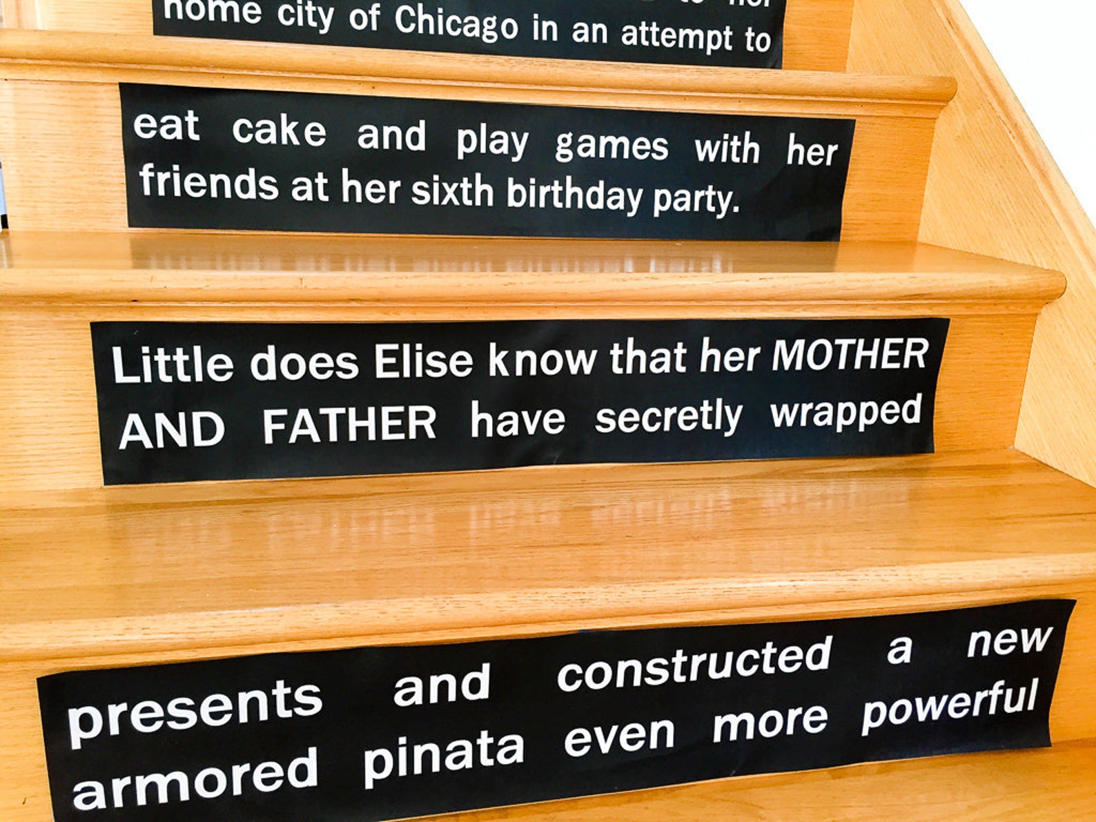 Star Wars Opening Crawl Stair Risers Signs | Printable Star Wars ...