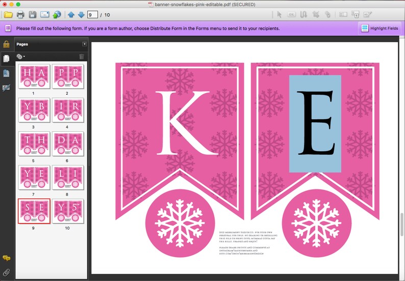 Frozen Banner Printable | Frozen Theme Birthday Party | Personalized ...