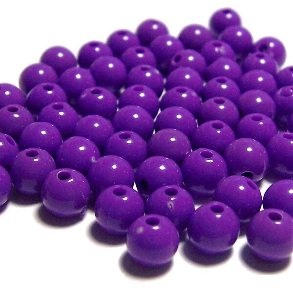 Purple Beads - Etsy
