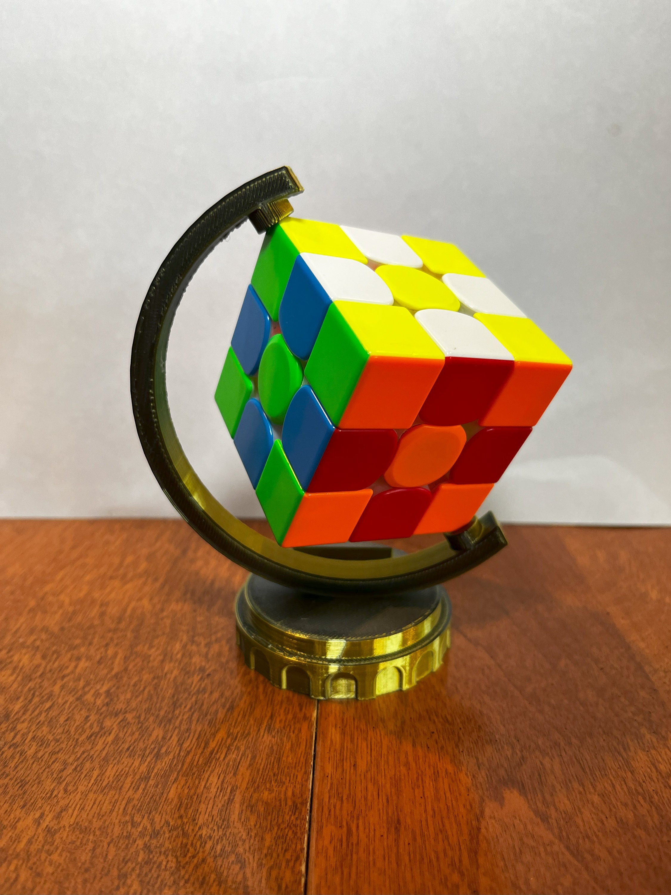 Rubik's Cube Stand, Globe Cube Stand, Spinning Cube Stand, Cube Stand ...