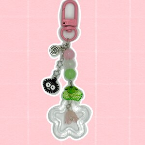 Studio Ghibli Soot Spirit Beaded Keychain - Etsy