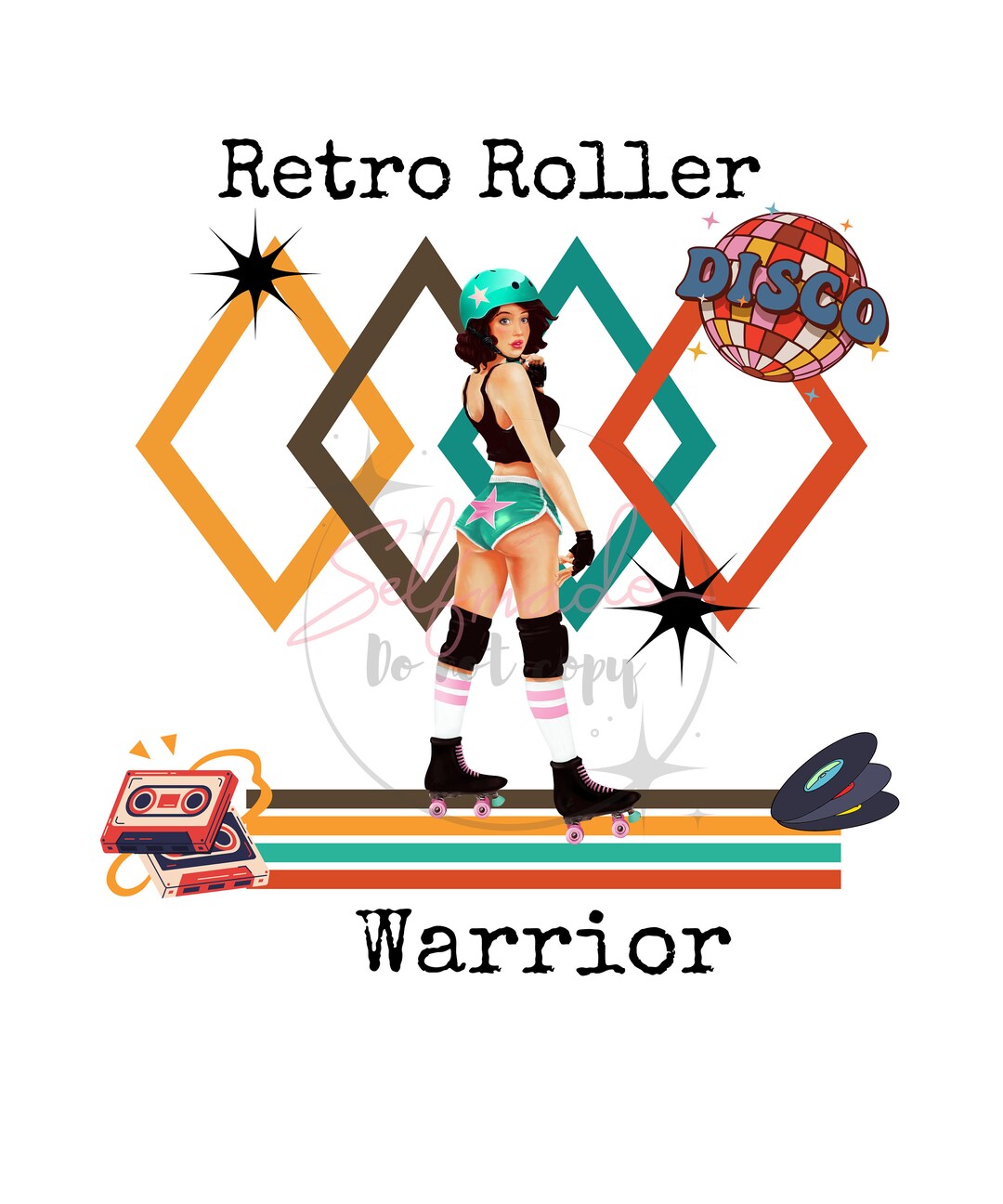 1950's Pin-up Girl PNG Bundle, Rockabilly Clipart, Vintage Aesthetic ...