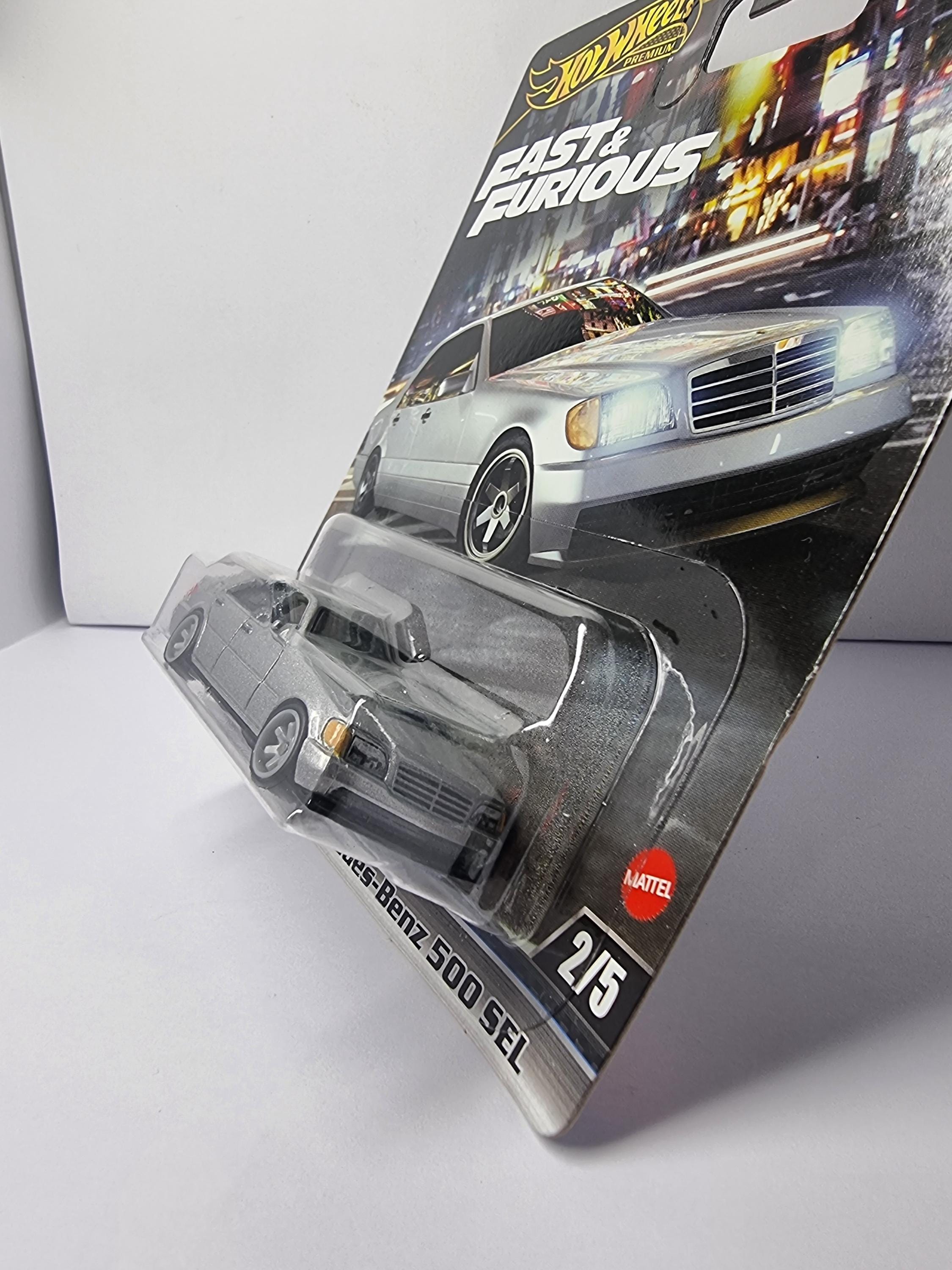 Hot Wheels Premium Mercedes Benz 500 Sel/fast & Furious Set - Etsy