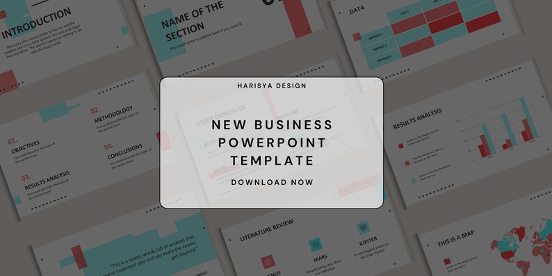 Simple : Business Powerpoint Template - Etsy