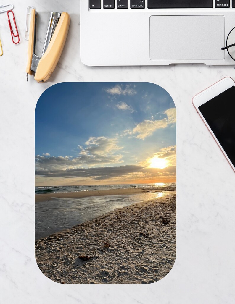 Beach & Sunset Mousepad - Etsy