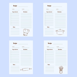 Cooking Journal Bundle - Etsy