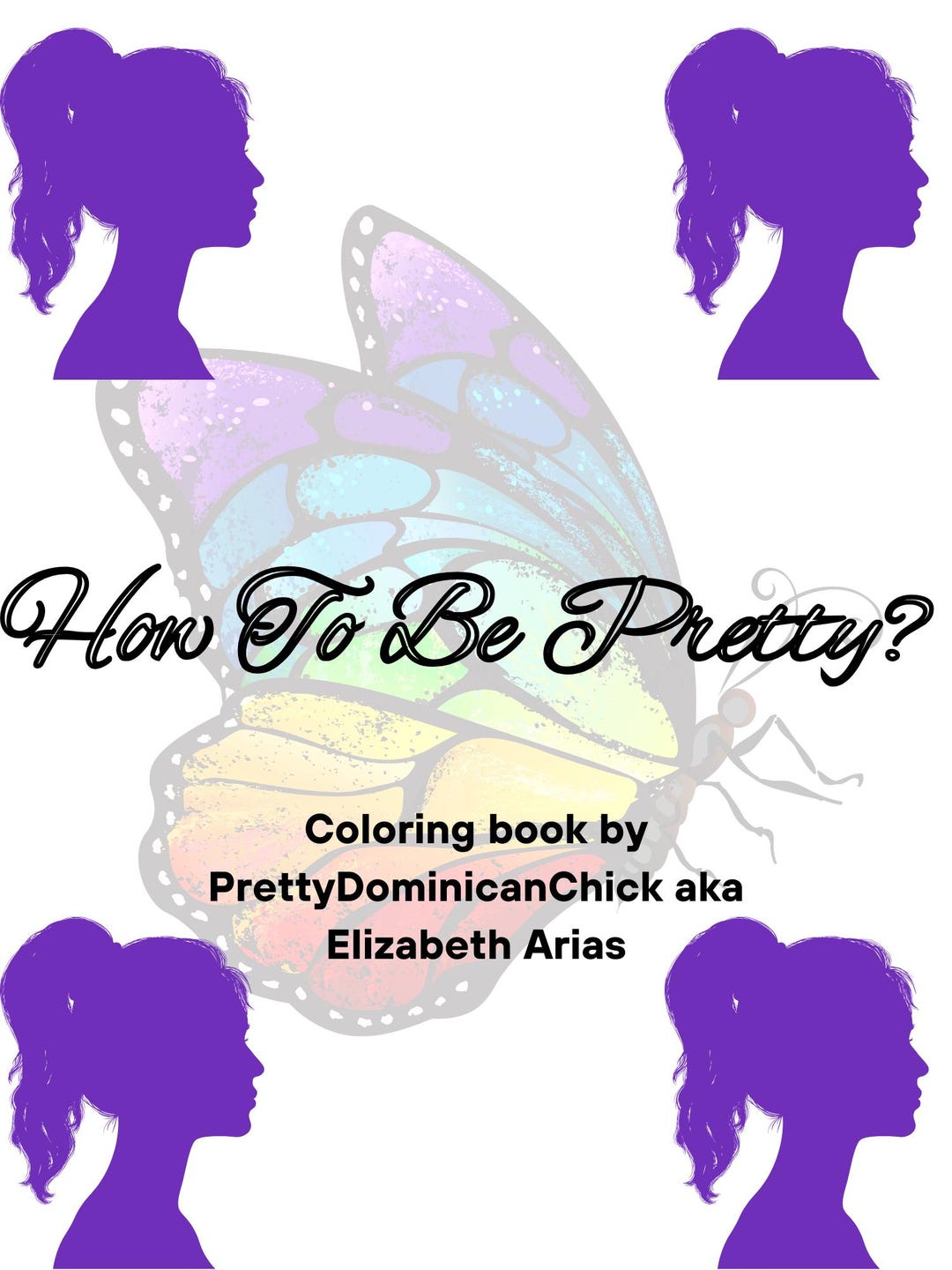 How to Be Pretty Coloring Book - Etsy