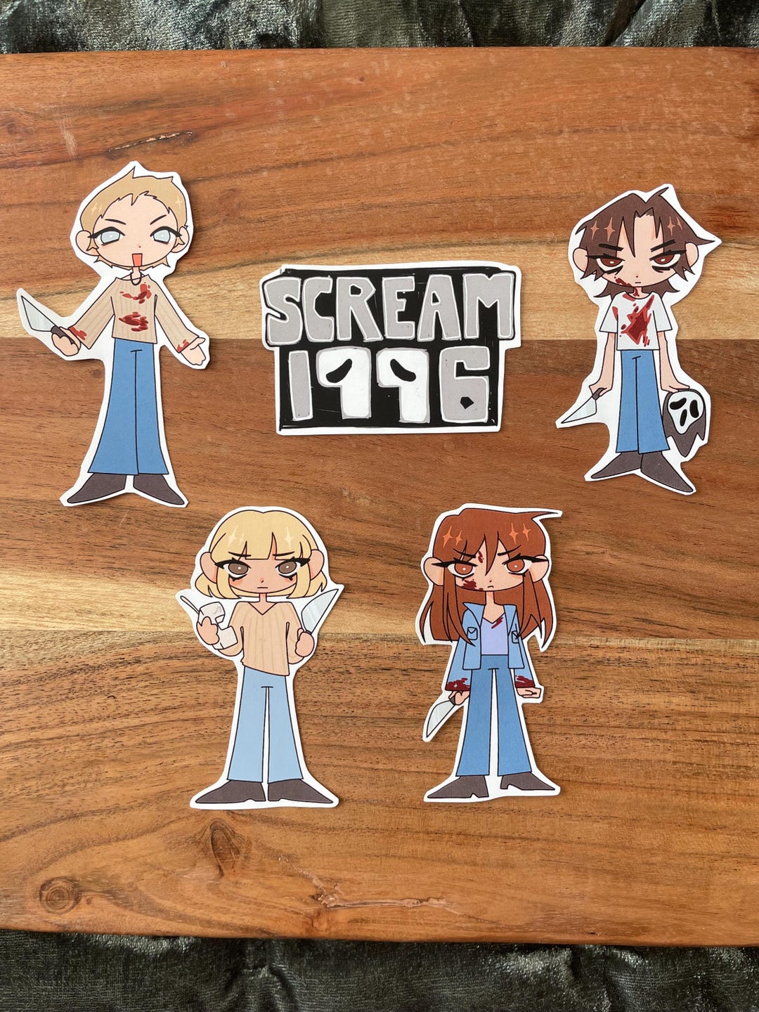 Scream 1996 Stickers - Etsy