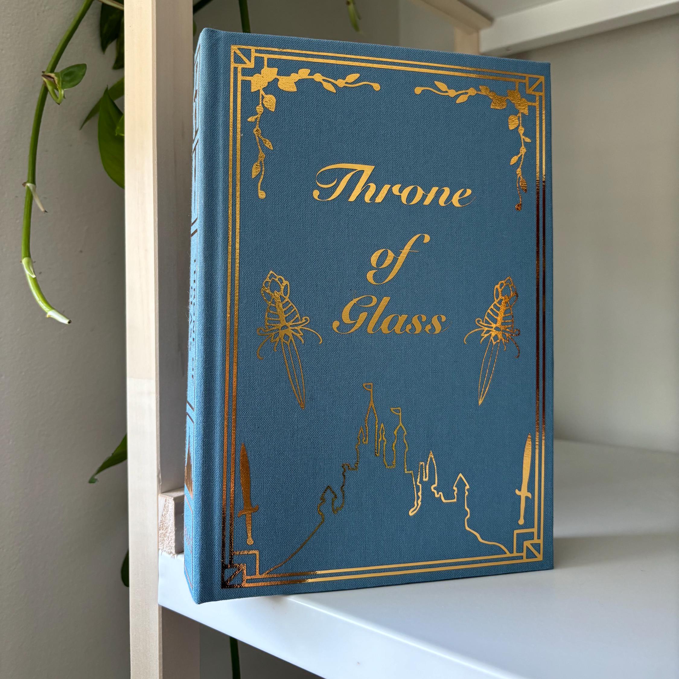 Throne of Glass Bookbinding Cover Design PNG Digital File, Throne of ...