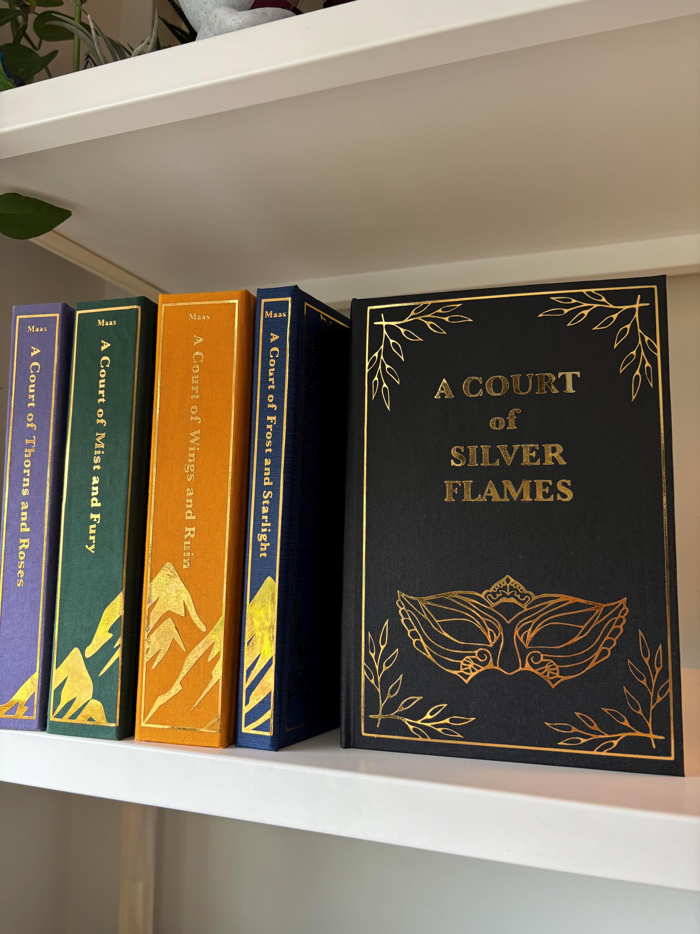 A Court of Thorns and Roses Full Series Book Cover DIGITAL Designs ...