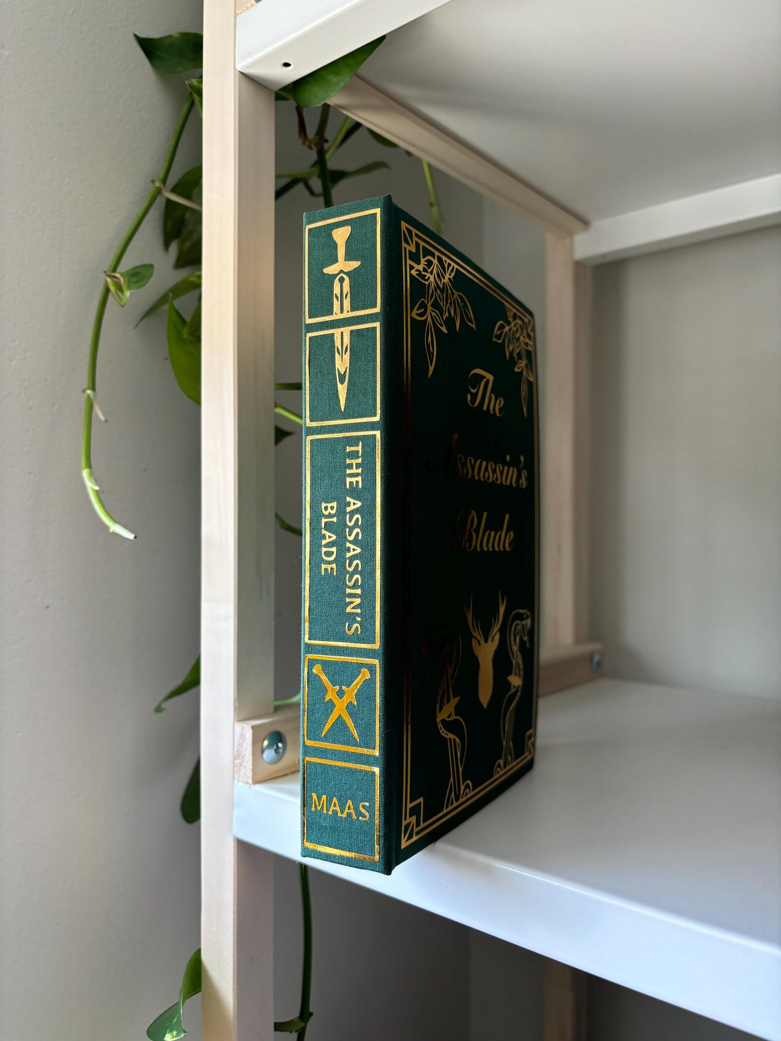 The Assassin's Blade Bookbinding Cover Design PNG Digital File, Throne ...