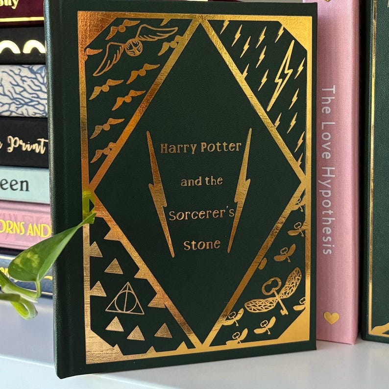 Harry Book Cover Digital Design PNG, HTV Cricut Digital Download File ...