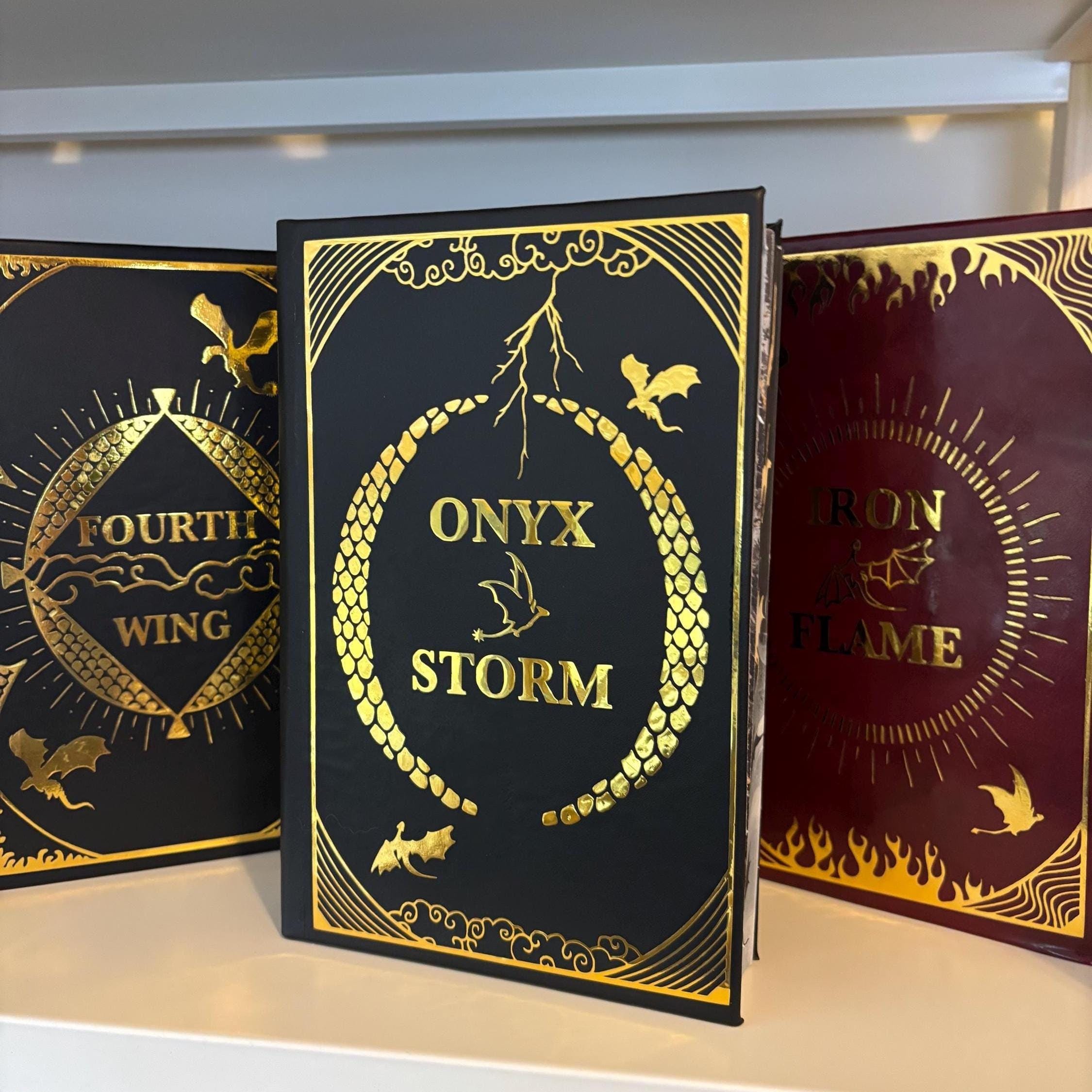 Onyx Storm Book Cover Design PNG File, Cover Art, Vinyl Design, Book ...