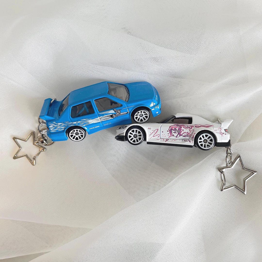 Fast & Furious Hot Wheels Silver Series Car Keychain | Suki and Brian O ...