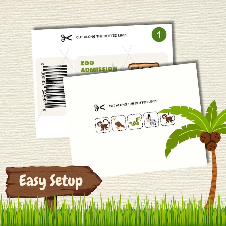 Safari Zoo Escape Room for Kids, Printable Escape Game, Solve 4 Clues ...
