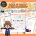 Roll and Draw a Scarecrow Game Halloween Printable Activity DIY ...