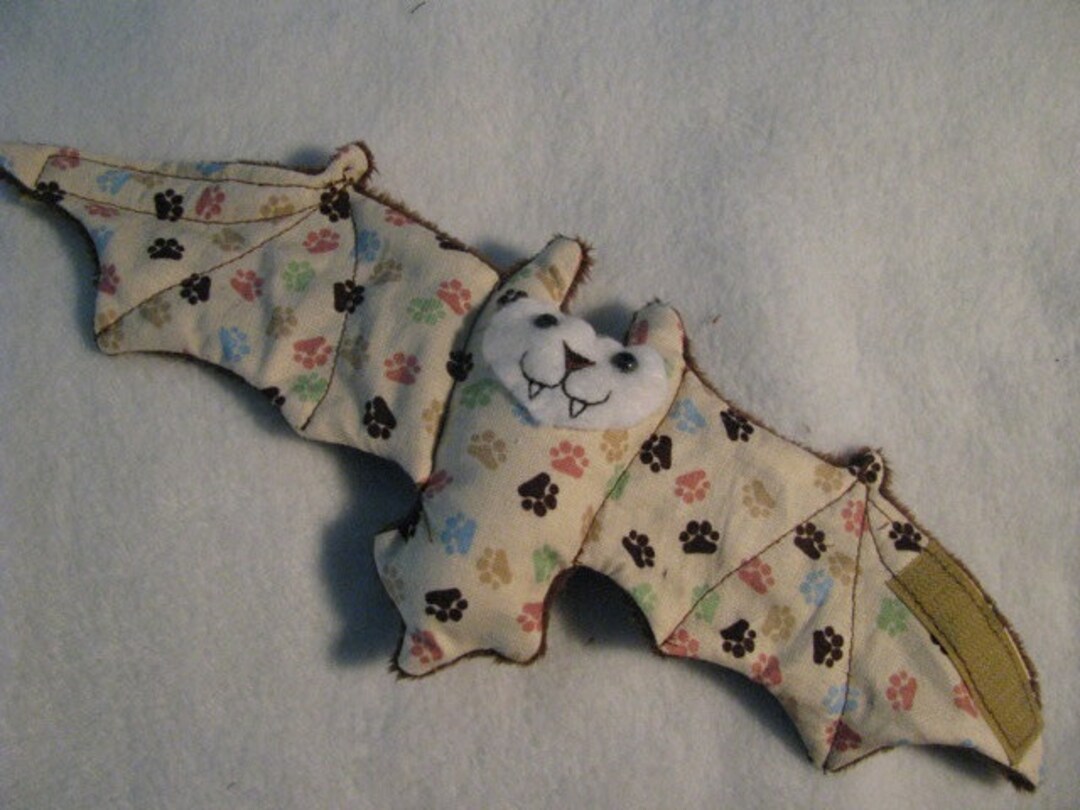 Neutral Tones Tan Paw Prints Bat Coffee Cozy, Cup Sleeve, Stuffed ...