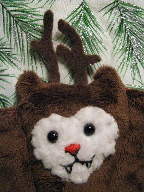 Reindeer Bat Cup Sleeve | Etsy