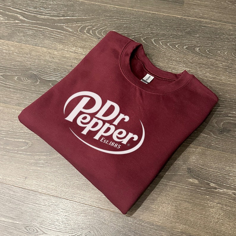 DR.PEPPER Sweatshirt, Dr. P, Dr. Pepper Comfort Colors Unisex ...