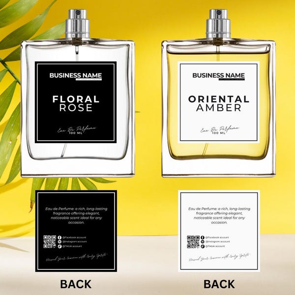 Perfume Label - Etsy