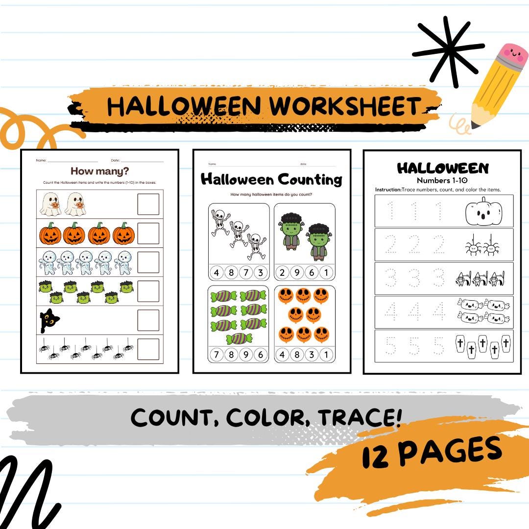 Printable Kids Halloween Activities, Halloween Coloring Pages ...