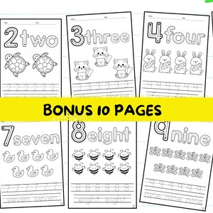 Farm Animals Coloring Pages, Color and Trace, Farm Animal Trace, Farm ...