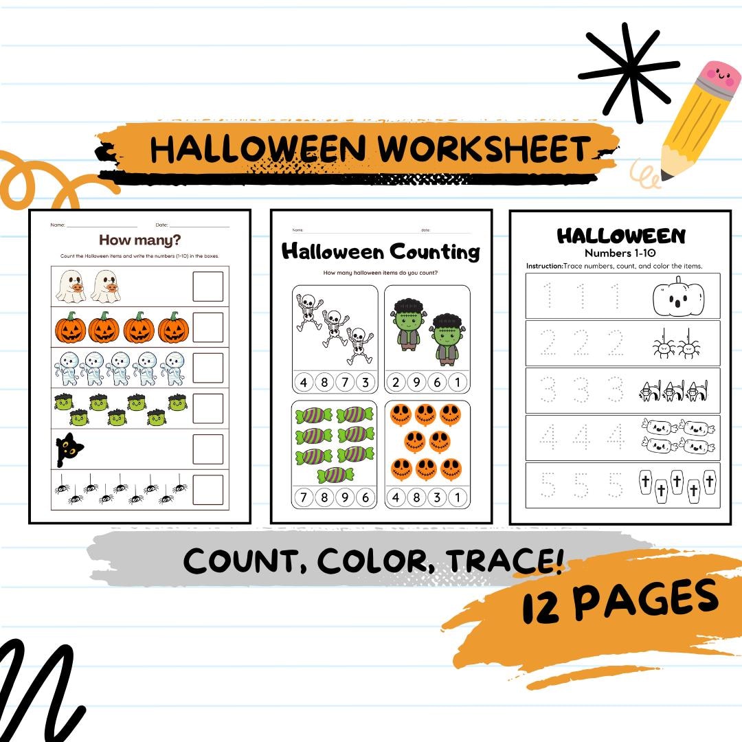 Printable Kids Halloween Activities, Halloween Coloring Pages ...