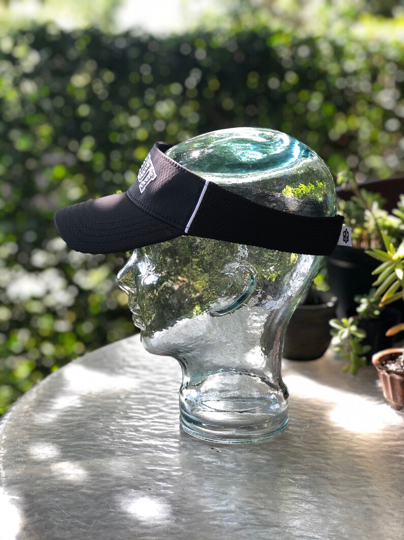 Black Maui-inspired, Maui-blinged Visor With Swarovski Crystals - Etsy