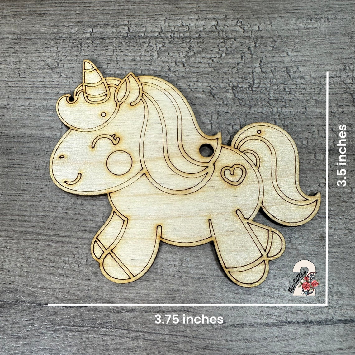 Wooden Unicorn Cutouts Etsy
