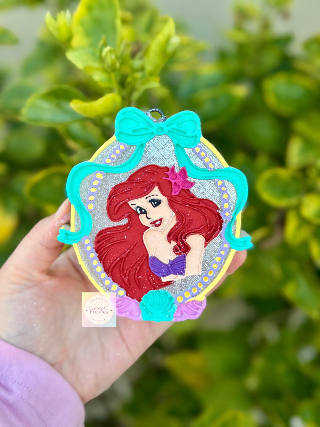 Ariel Inspired Freshie, Little Mermaid Car Freshie, Mermaid Princess ...