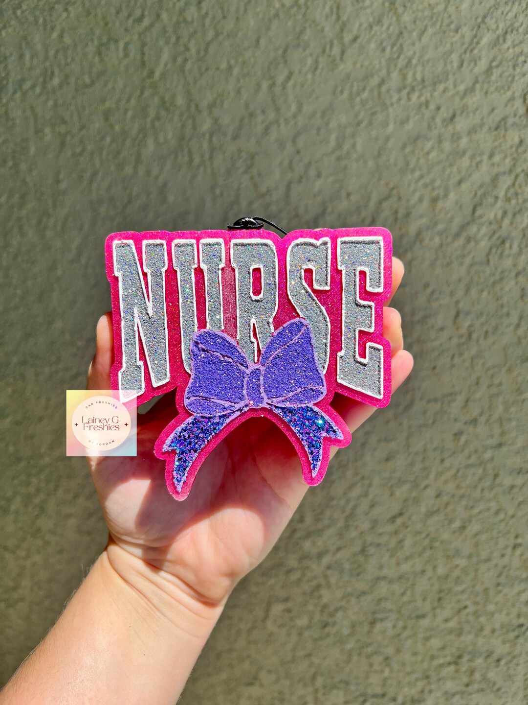 Nurse Bow Freshie, Car Freshie, Nursing Freshie, Freshy, Car Air ...